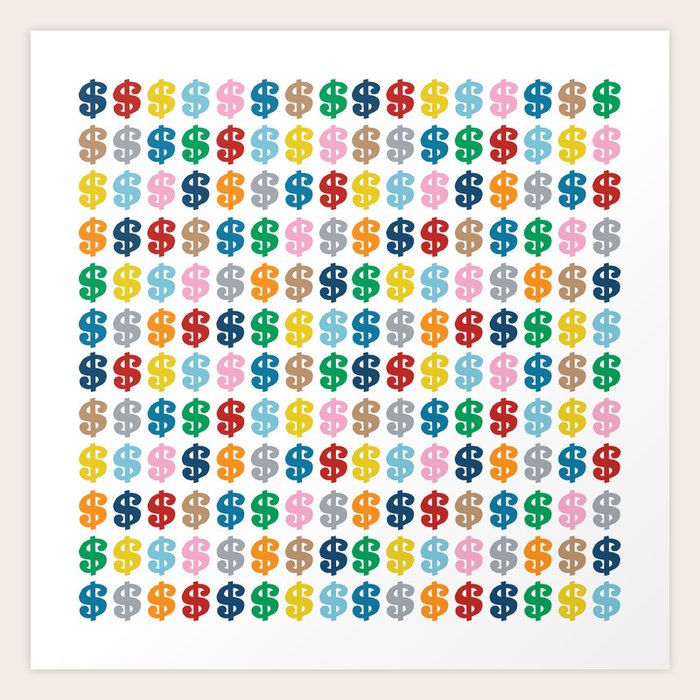 Money Pattern Repeat