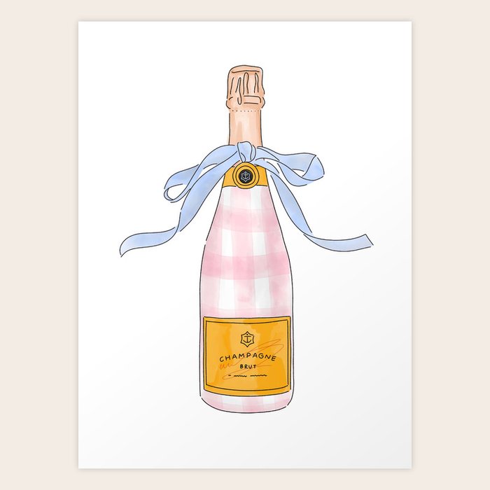 champagne artwork