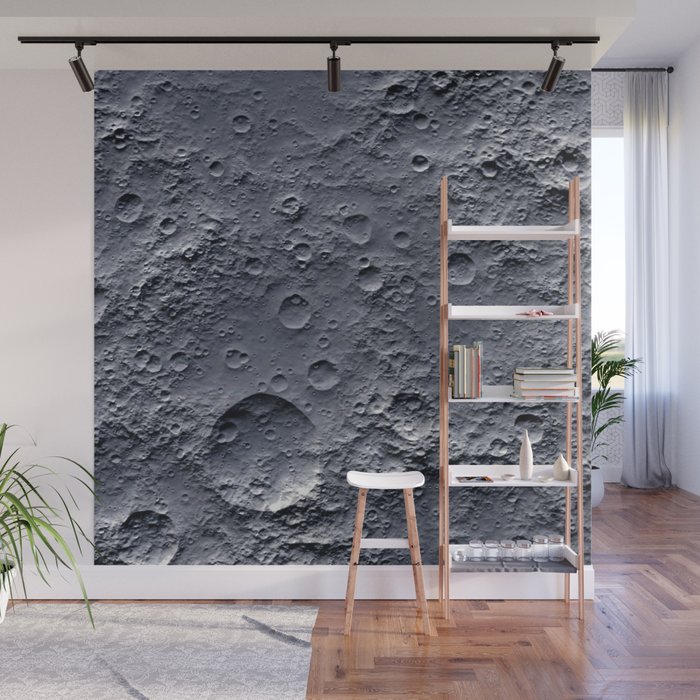 moon texture on wall