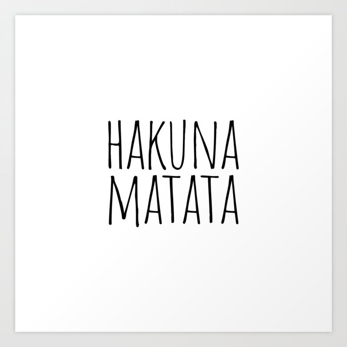 Hakuna Matata Font