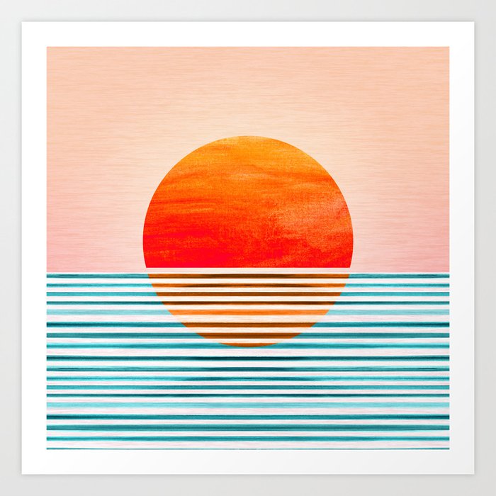 sunset artwork