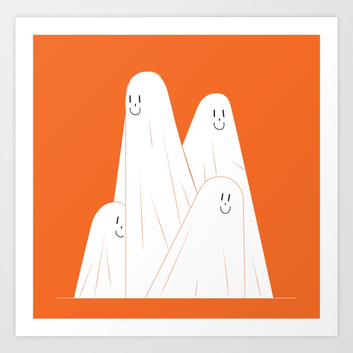 Cute Halloween Ghost Clip Art