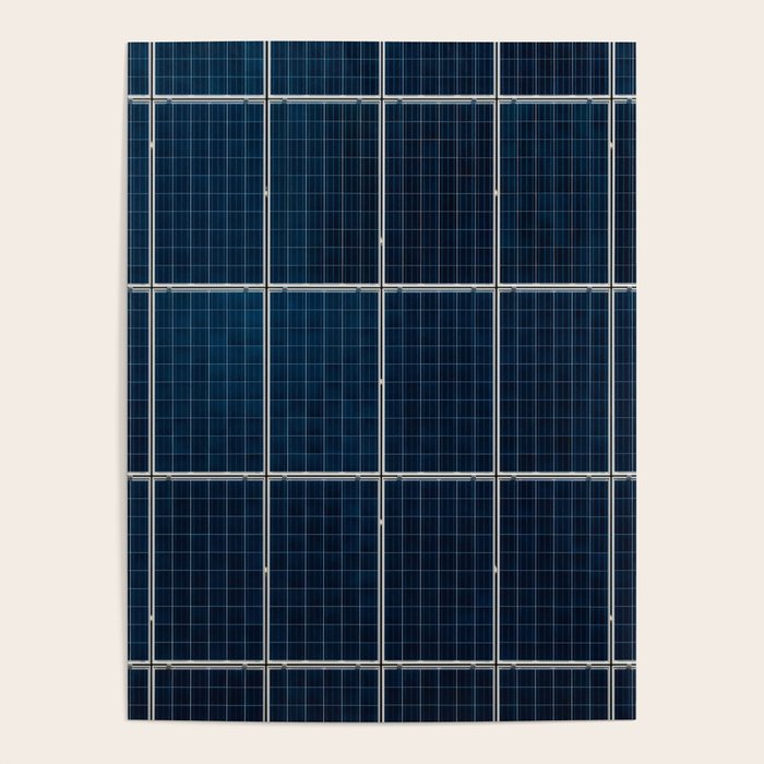 solar panel grid pattern