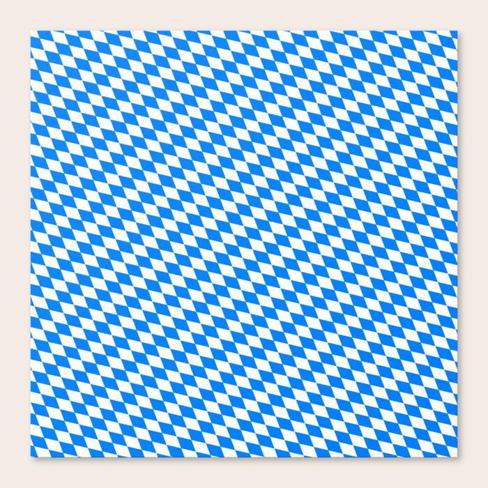 Bavarian Flag Pattern