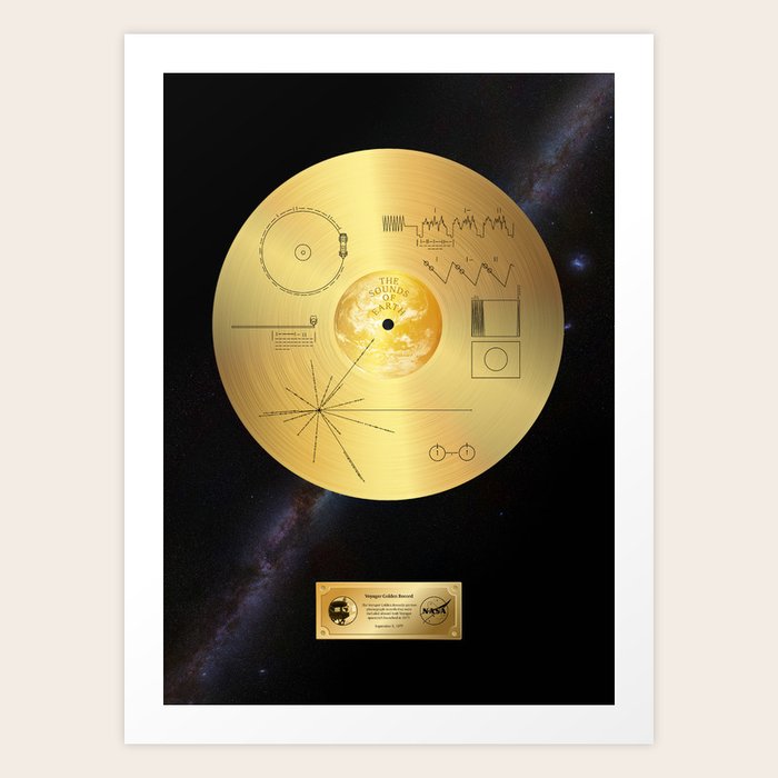 Sagan Voyager 1 Golden Record