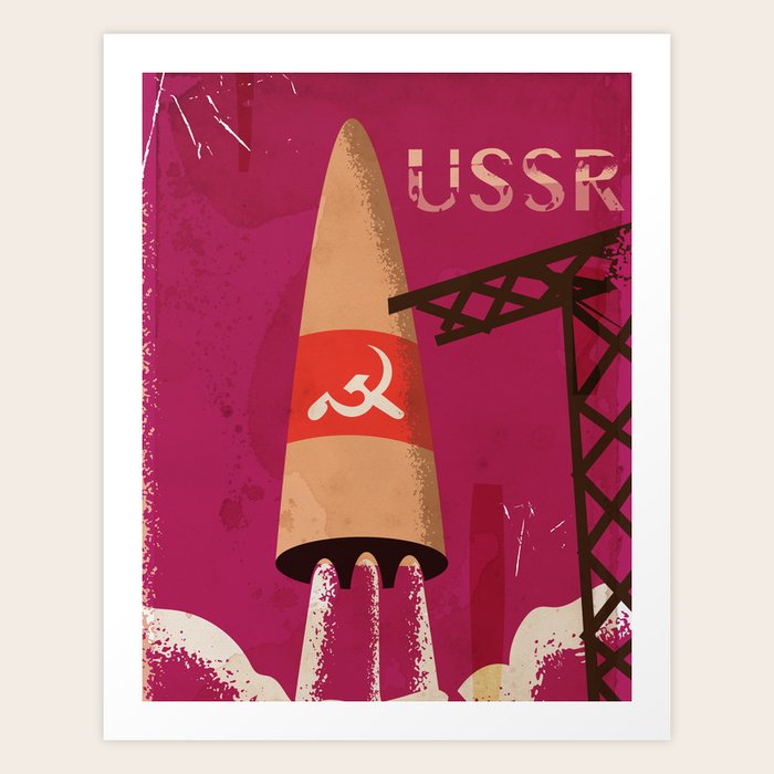 Vintage Space Rocket