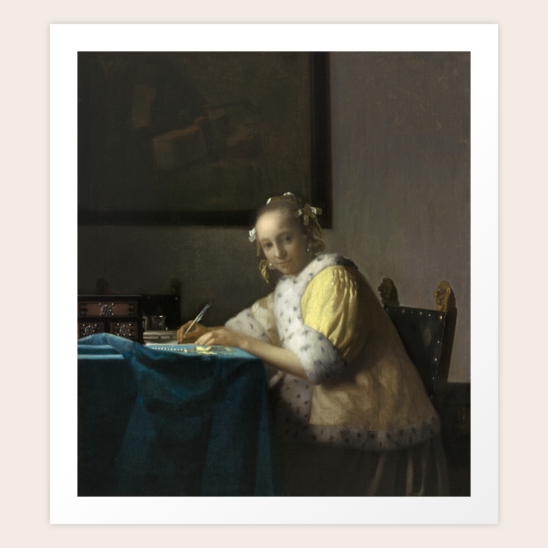 Vermeer A Lady Writing