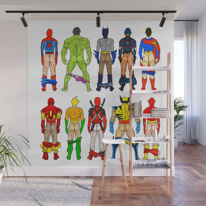 Superhero Wall Art - Wall Design Ideas