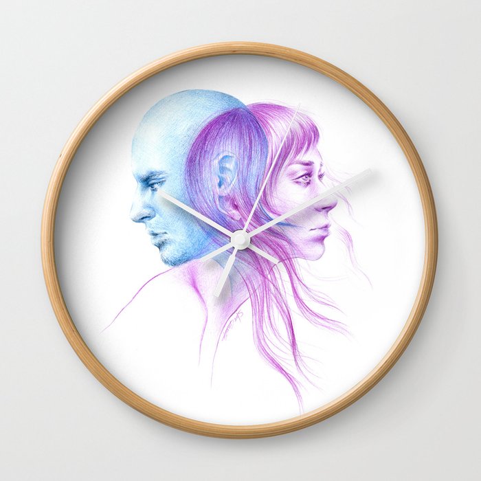 Directions Wall Clock By Edrawings38 Society6