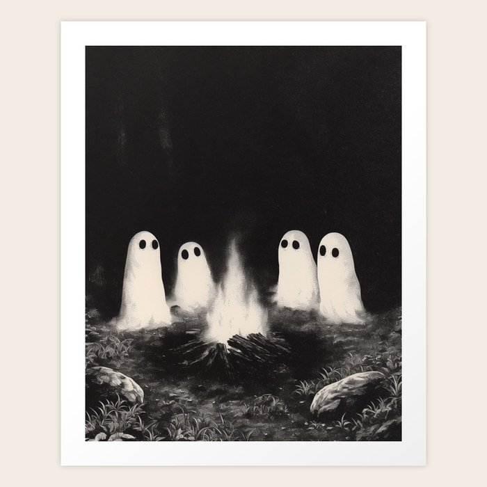 ghost printing art