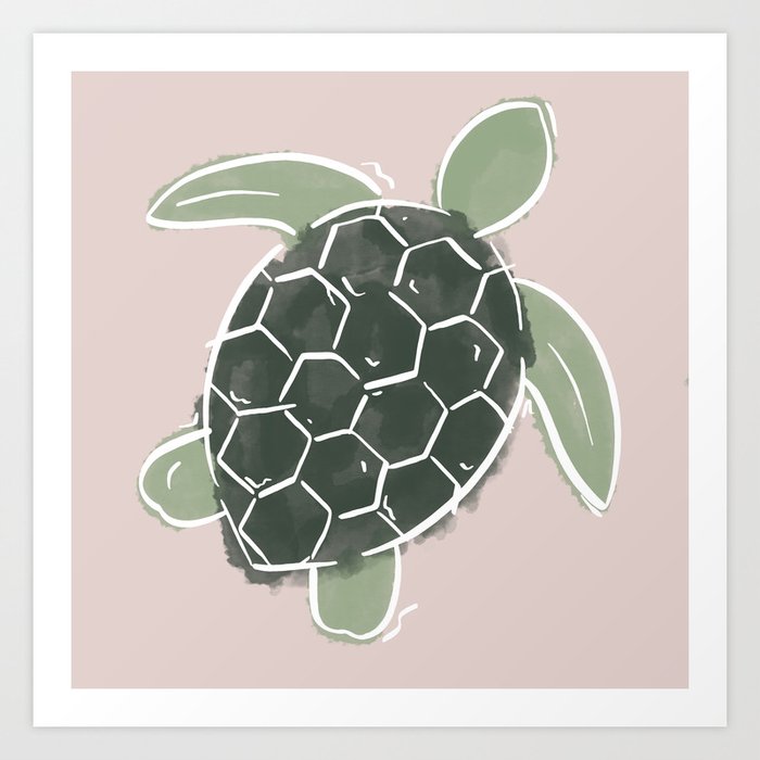 Ethereal Light Turtle Photo Print Prints Art & Collectibles Digital ...