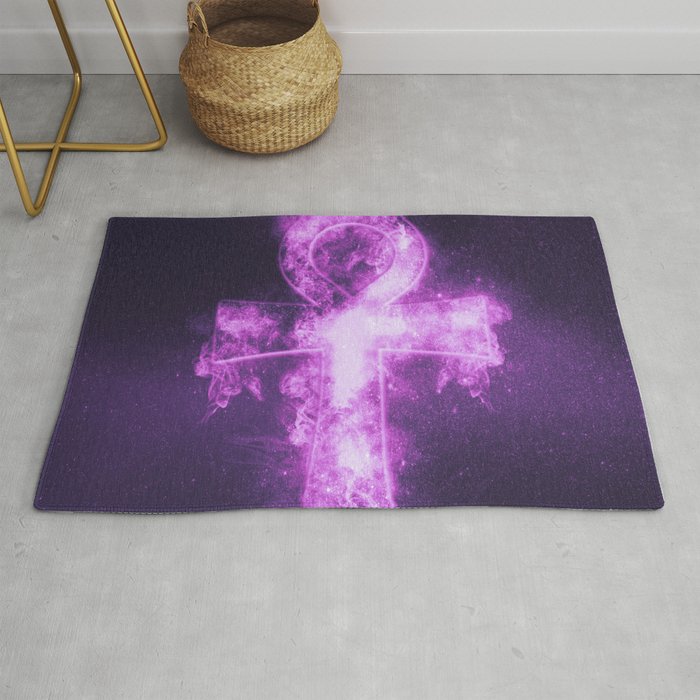 Ankh A Symbol Of Life Symbol Of Immortality Abstract Night Sky