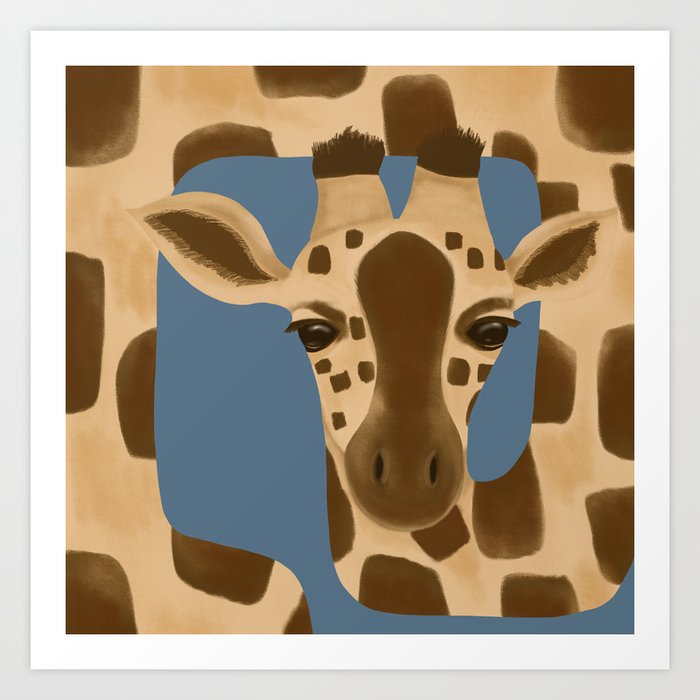 Giraffe Abstract
