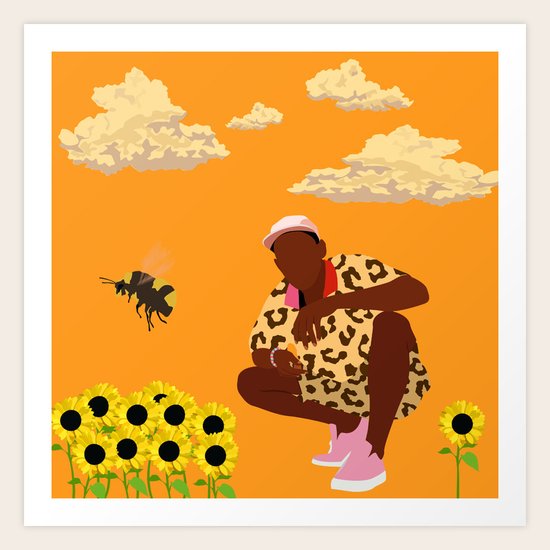 Tyler, The Creator - Flower Boy Art Print by granttron | Society6