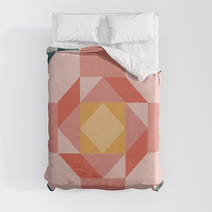 square flower bedding