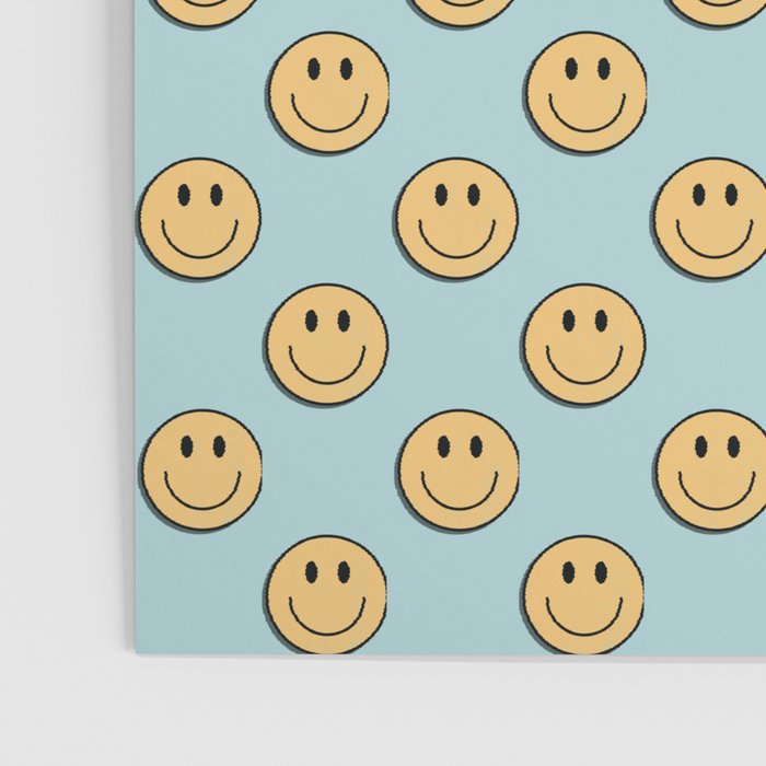 smiley face poster