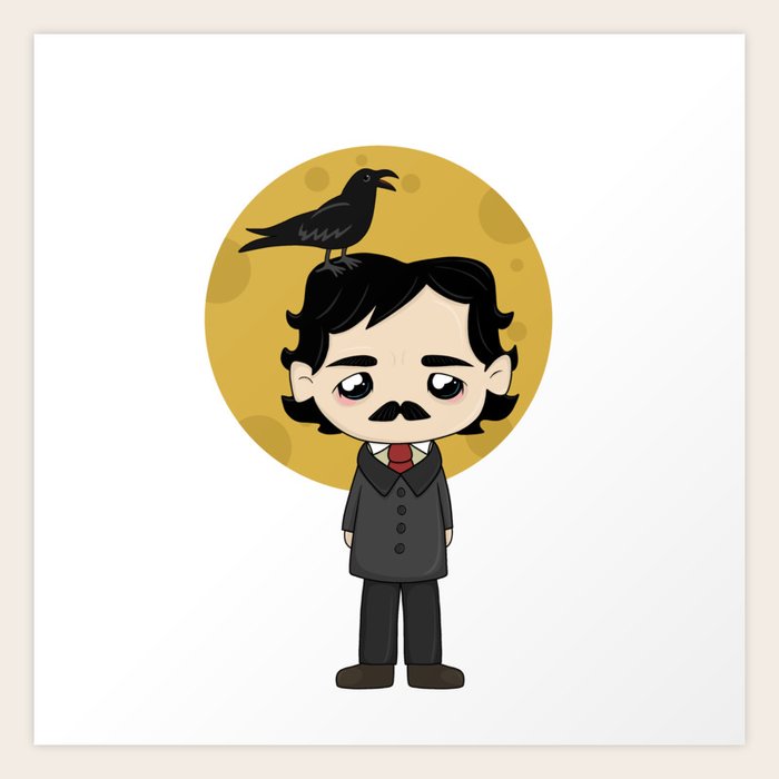 Edgar Allan Poe Cartoon