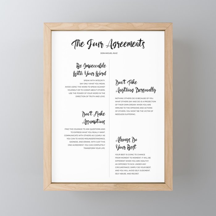 four poster frame only