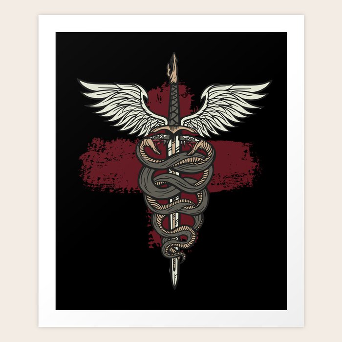 Rod Of Asclepius Wallpaper