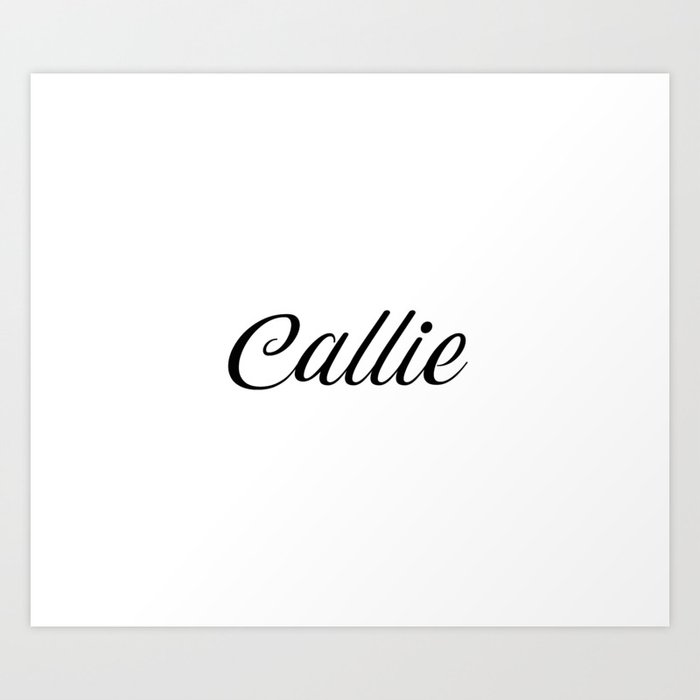 Callie Name