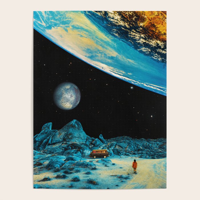 retro space artwork