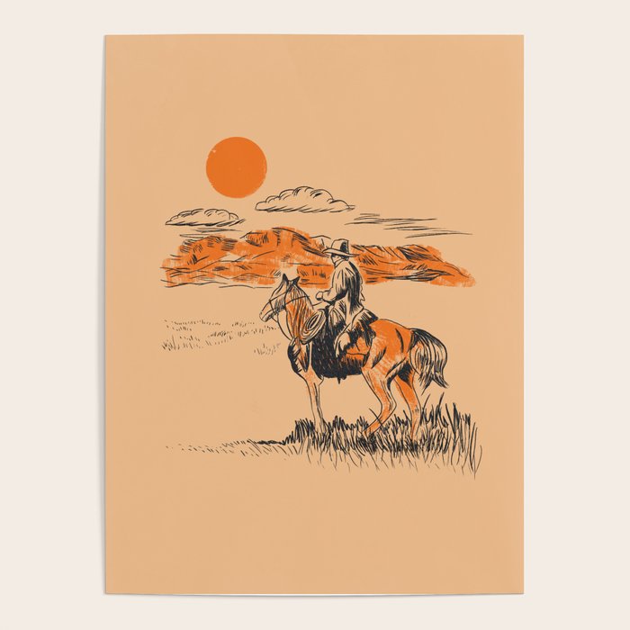 cowboy illustrations