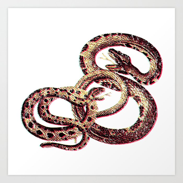 Python Reptile Snake Gift Pet Keep Calm Art Print by ArtWarehouse ...