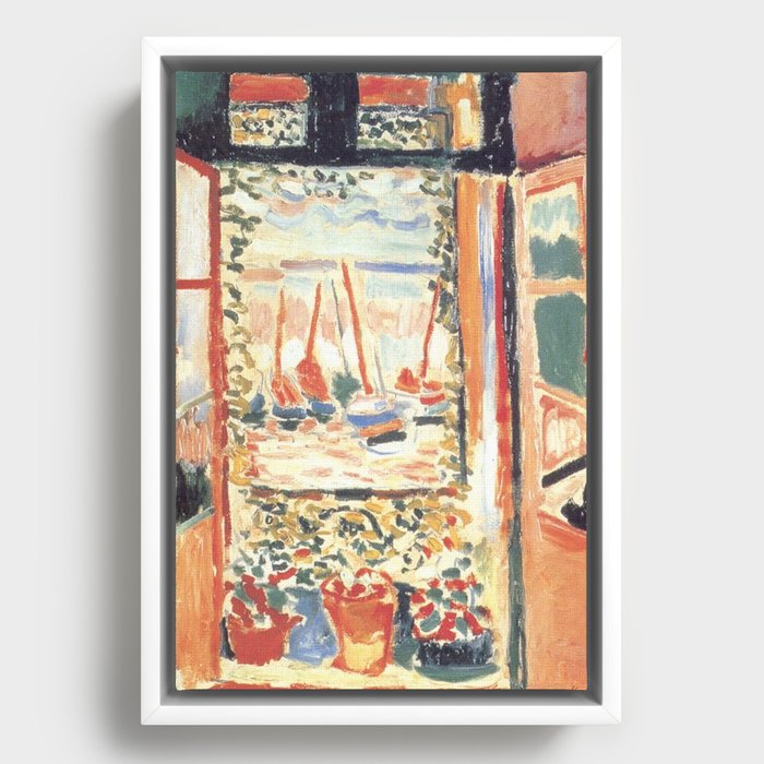 open window collioure print