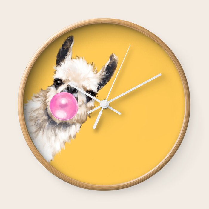 llama wall clock