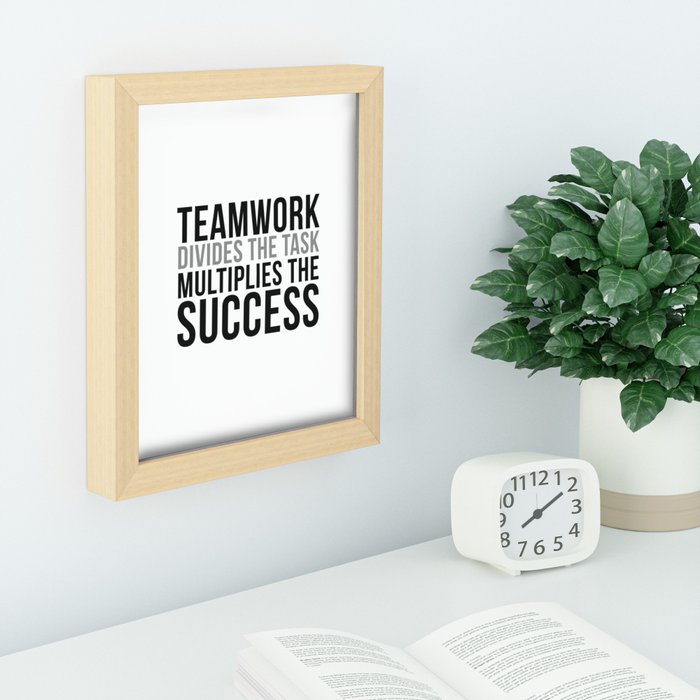 teamwork office decor