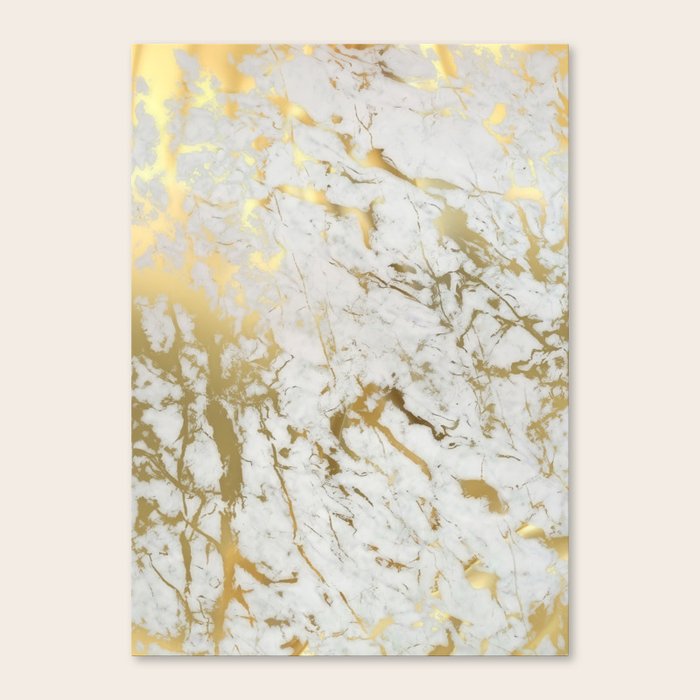 Gold marble Canvas Print by Marta Olga Klara | Society6