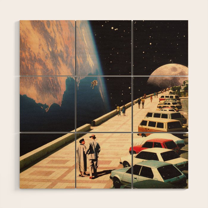 retro space artwork