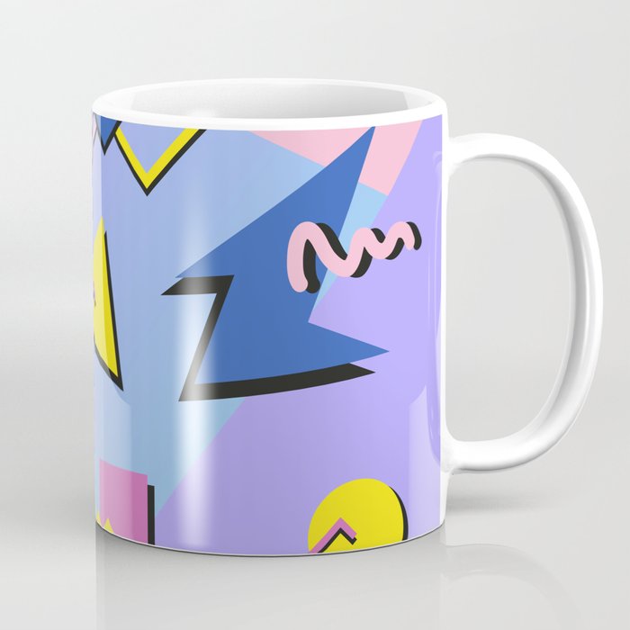 90s blue cup pattern
