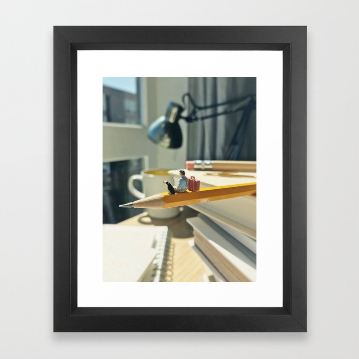 Perspective Framed Art Print by marsder | Society6