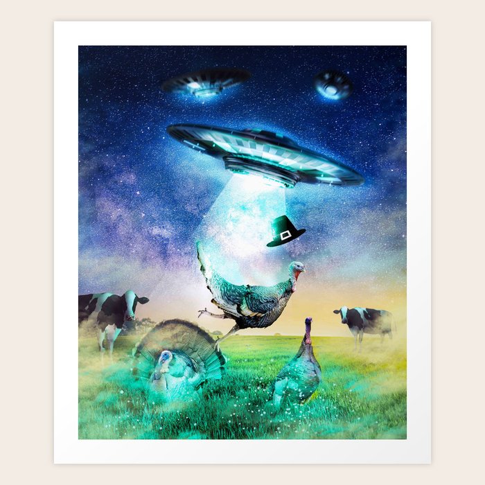 Alien Abduction Art