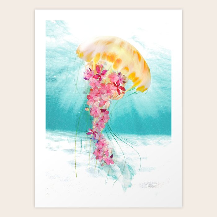 jellyfish print