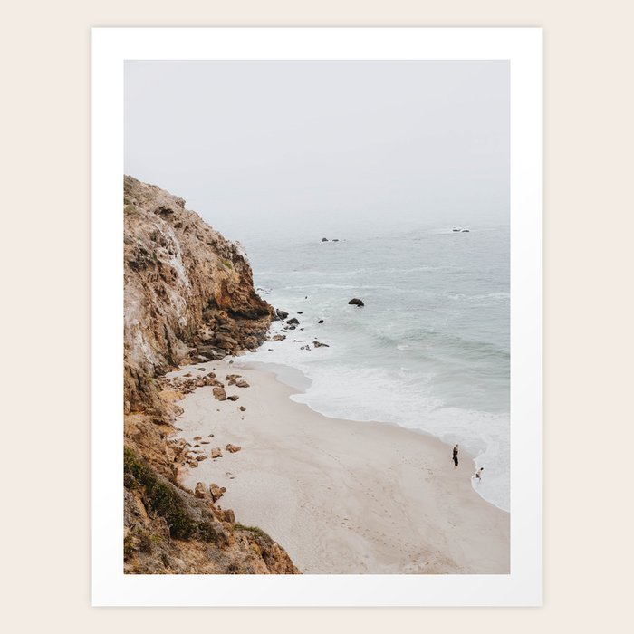 malibu coast / california Art Print by mauikauai | Society6
