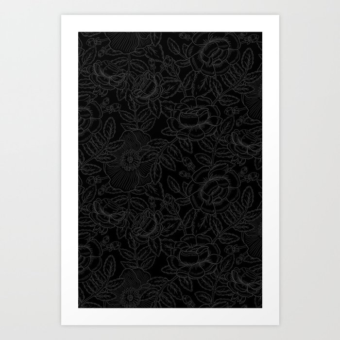 gothic rose artwork