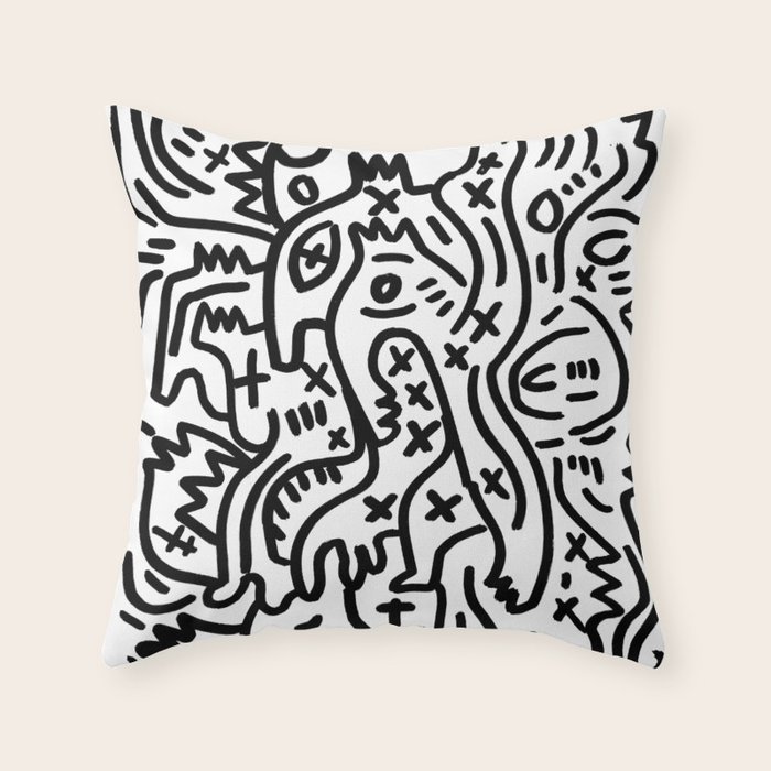graffiti cushion