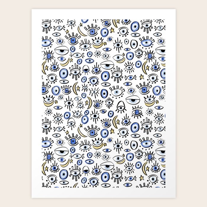 evil eye prints