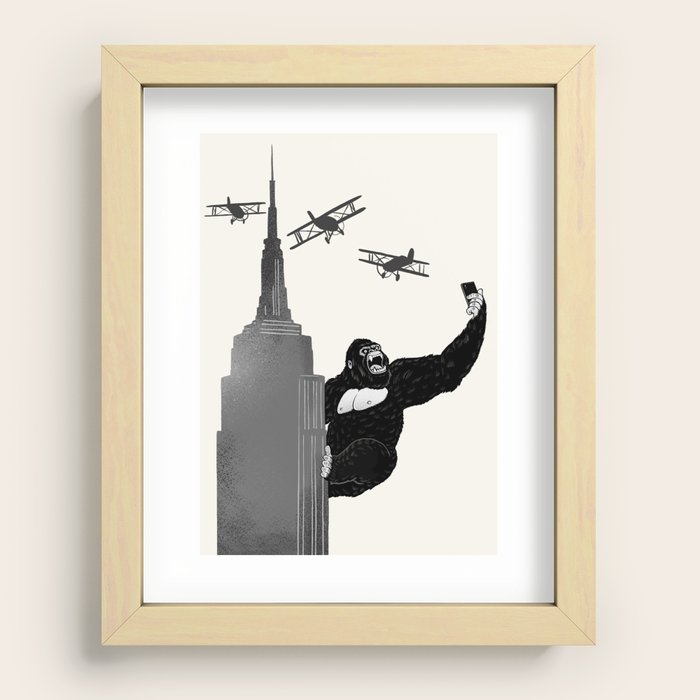 king kong drawing on empire state building