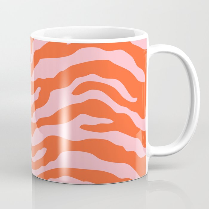 zebra print mug