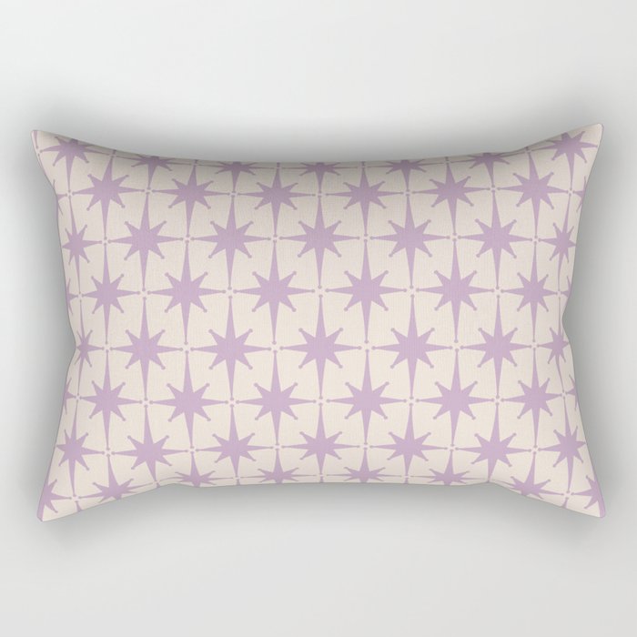 purple rectangle cushion