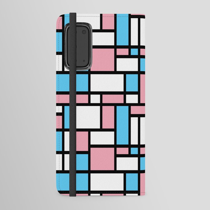 65 Mcmlxv Lgbt Transgender Pride Flag Mondrian Color Block Pattern