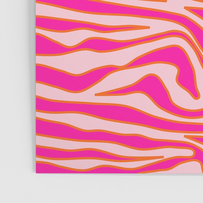 pink zebra pattern