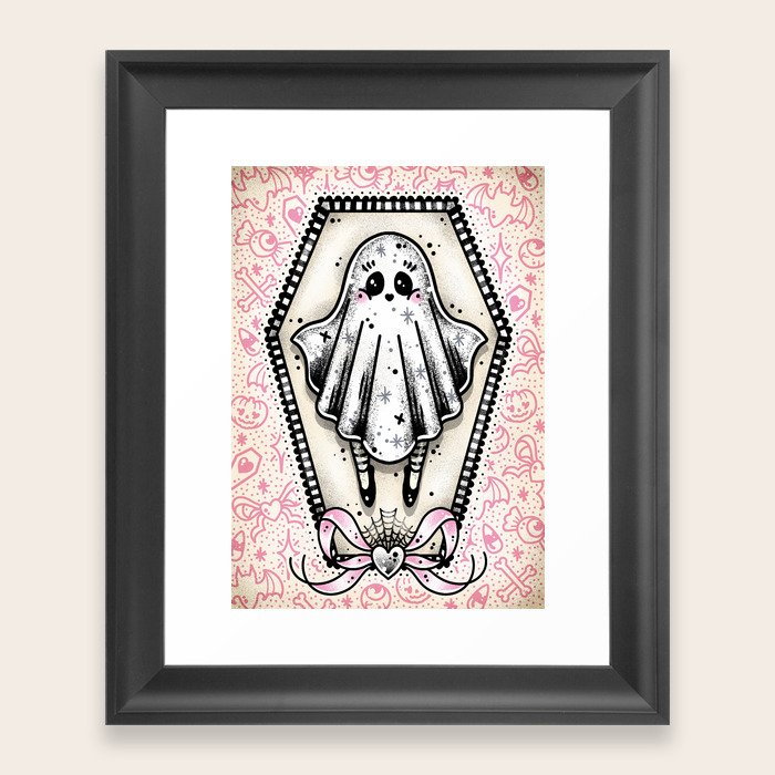 Ghost Tattoo Flash