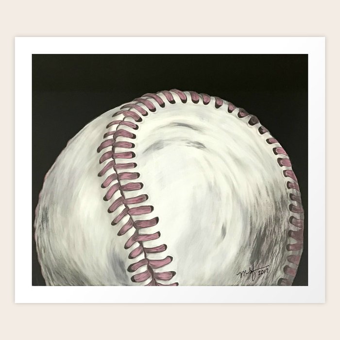 baseball art ideas