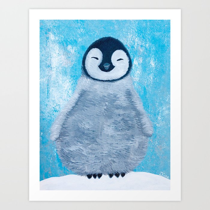 Baby Penguin Art