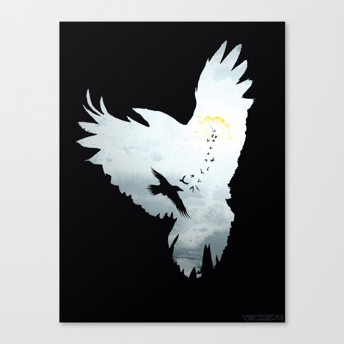 Crows Canvas Print By Tyler Wintermute Society6