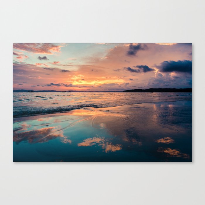 Digital Prints Sunset Reflections Canvas Print Prints Art ...